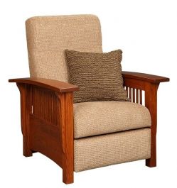 Mission Recliner – Amish Handcrafted Simplicity & Comfort | Craftsman ...