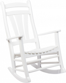 High Tide Poly Rocker - White